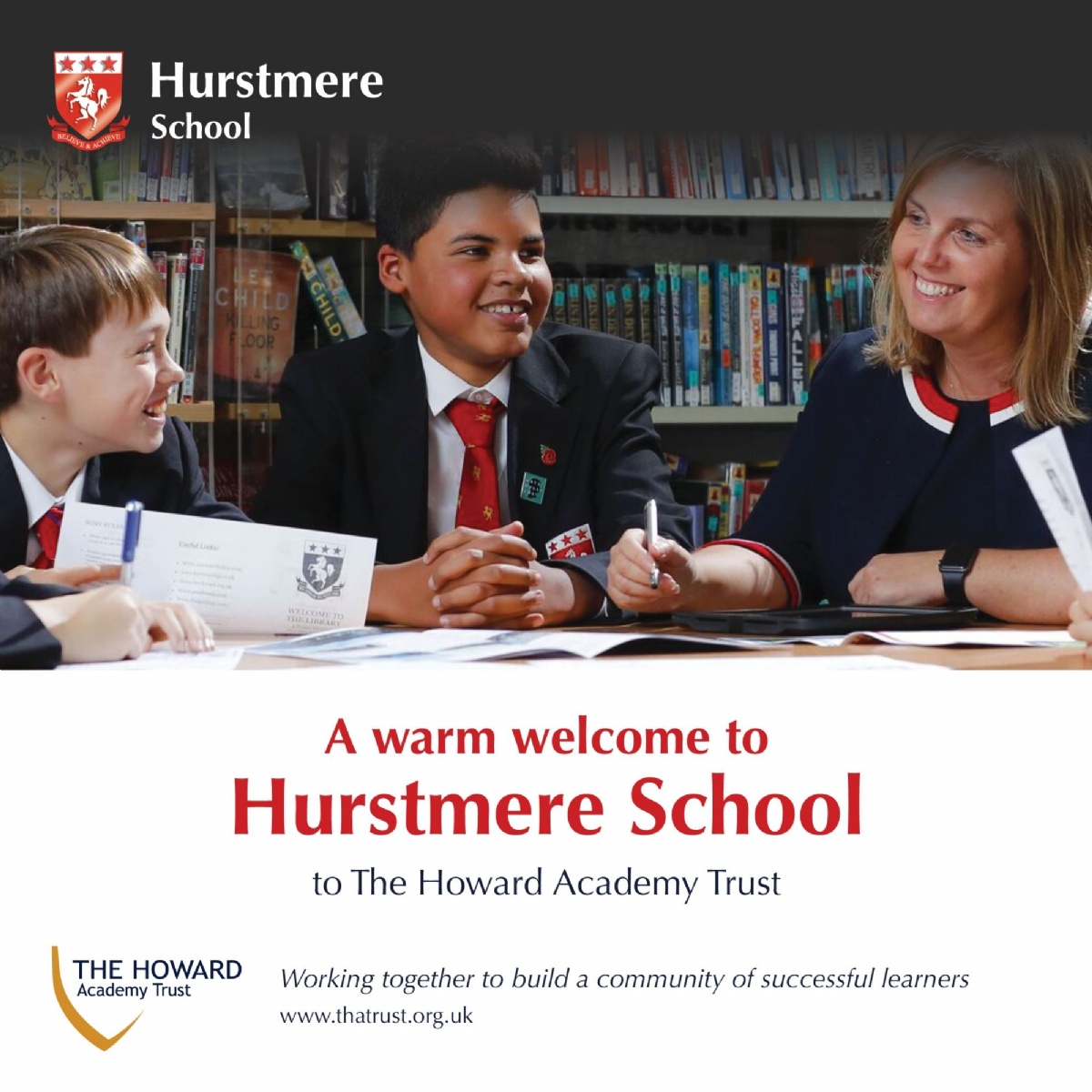 The Howard Academy Trust - Hurstmere School Joins THAT
